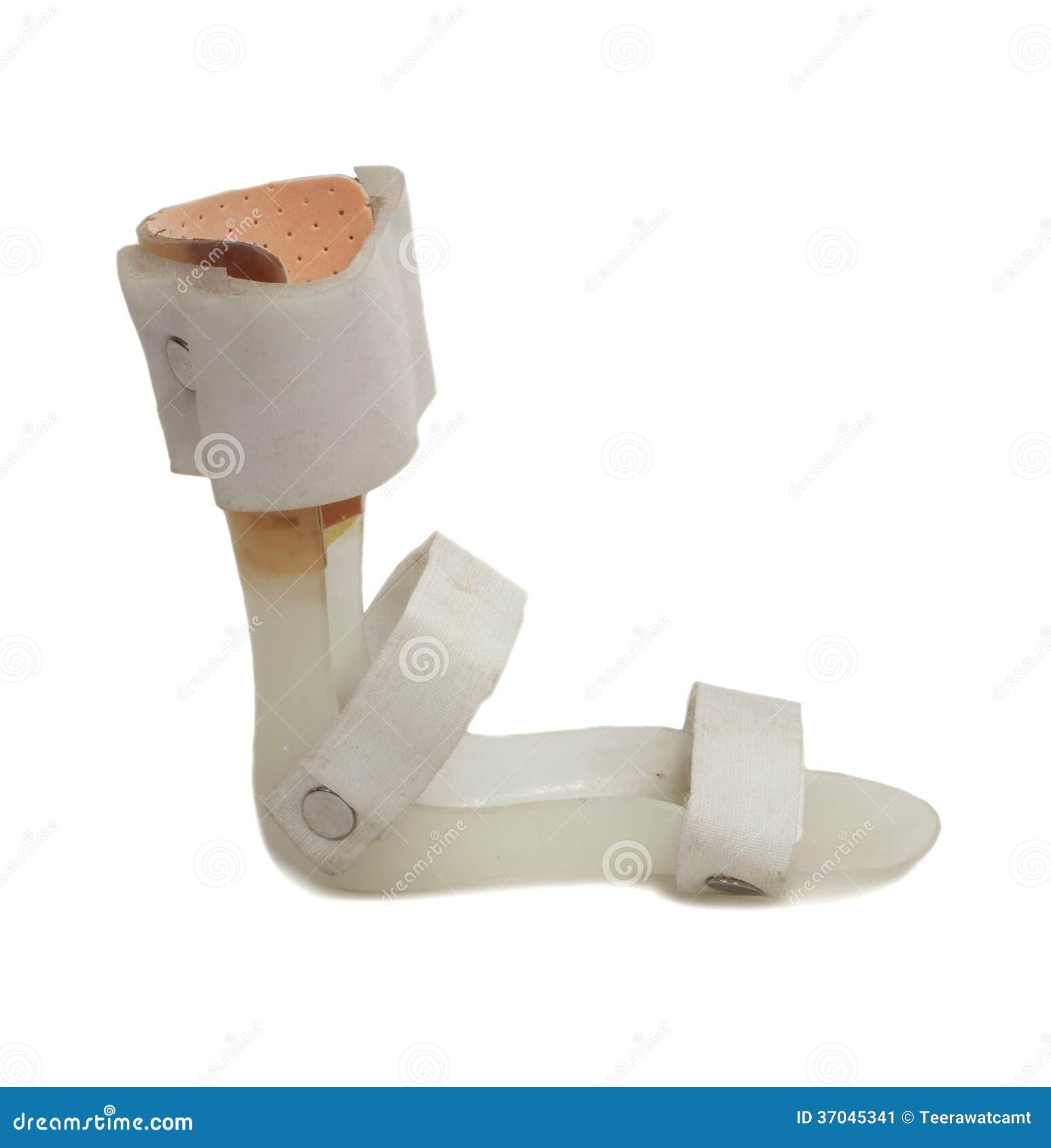 Prosthetic leg isolated stock image. Image of single - 37045341