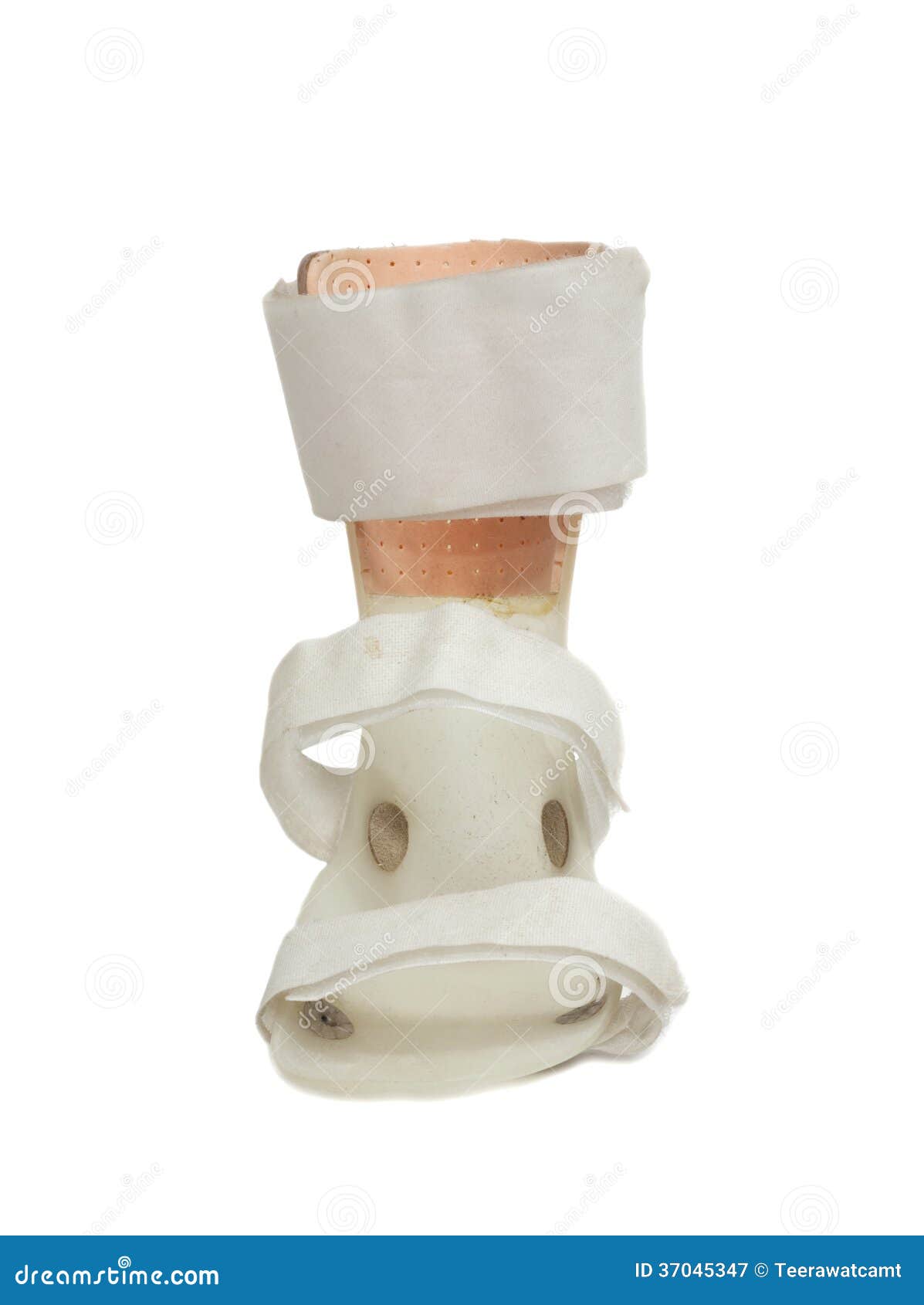 Prosthetic leg isolated stock image. Image of object - 37045347