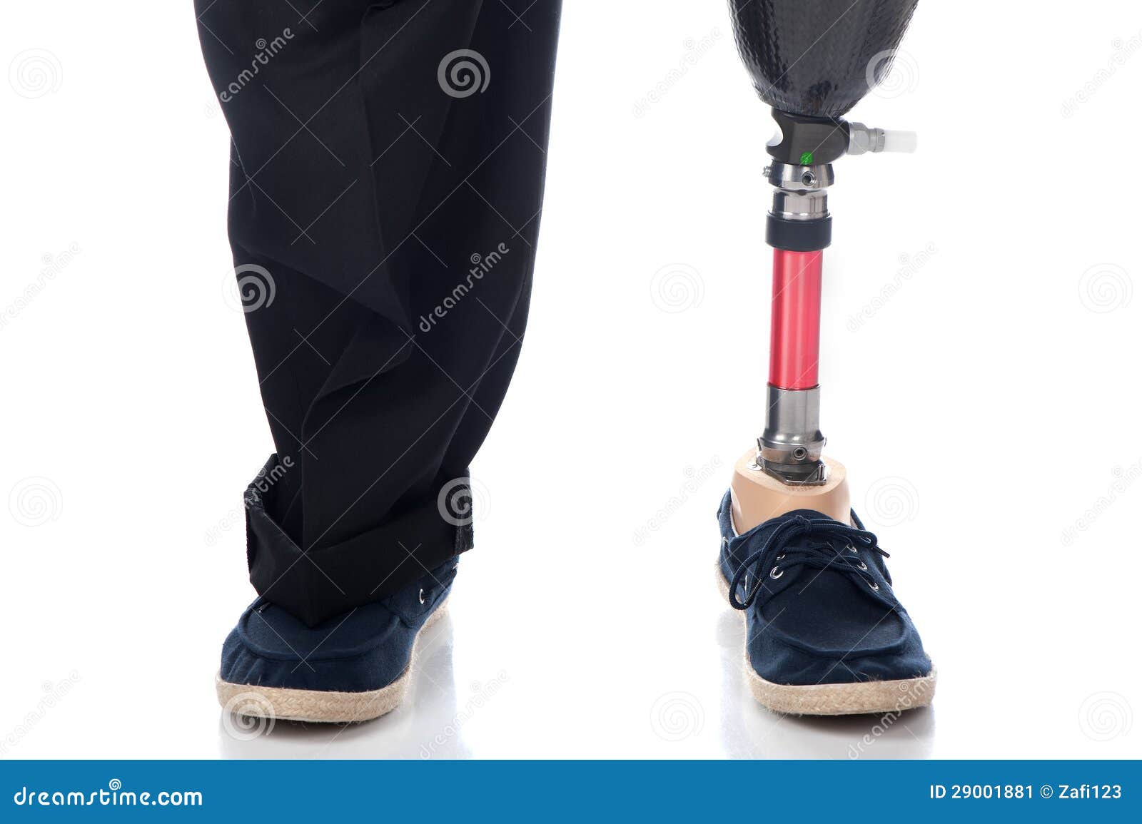 Prosthetic support stock image. Image of male, technology - 29001881