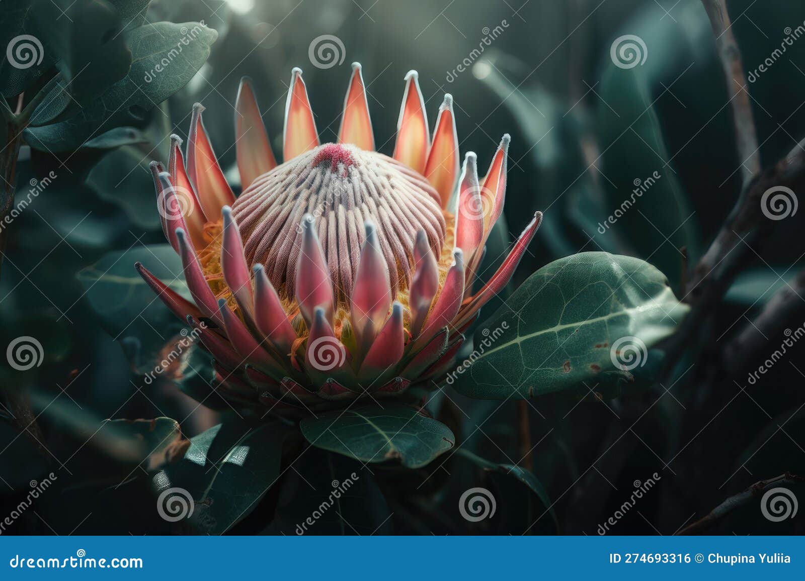 Protea Flower Featuring Protea, Flower, and Floral. AI Generated Stock ...