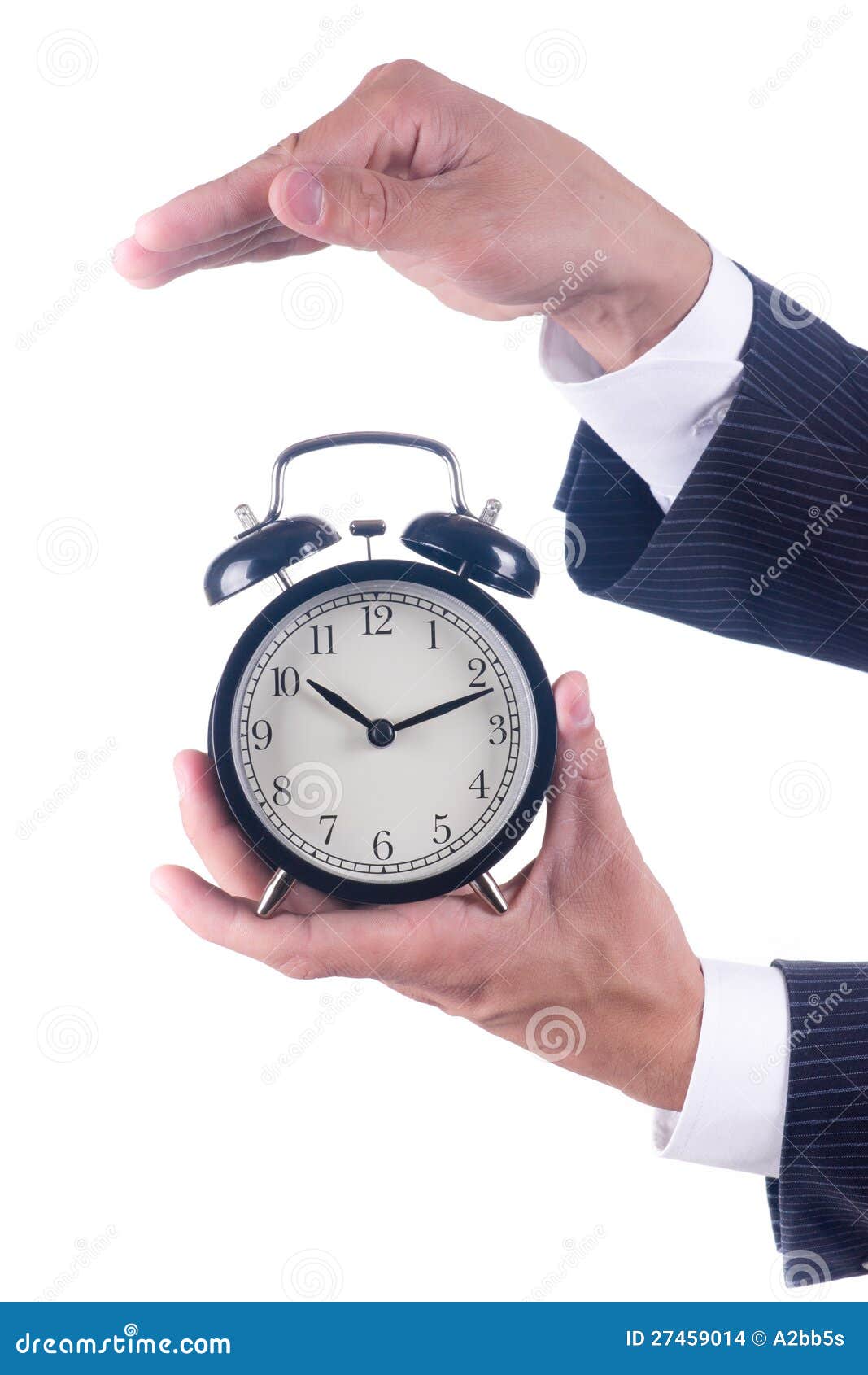 Protect alarm clock stock photo. Image of time, alarm - 27459014