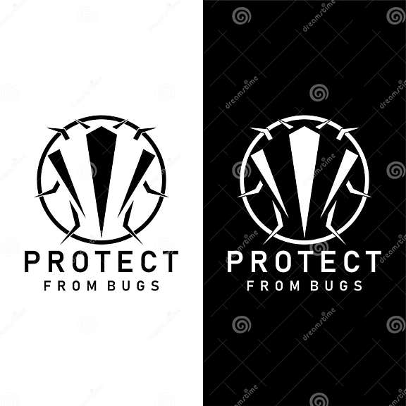 Protect from Bugs Logo Design Vector Stock Vector - Illustration of ...