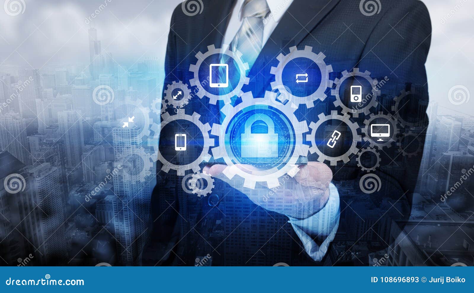 Protect Cloud Information Data Concept. Security and Safety of Cloud ...