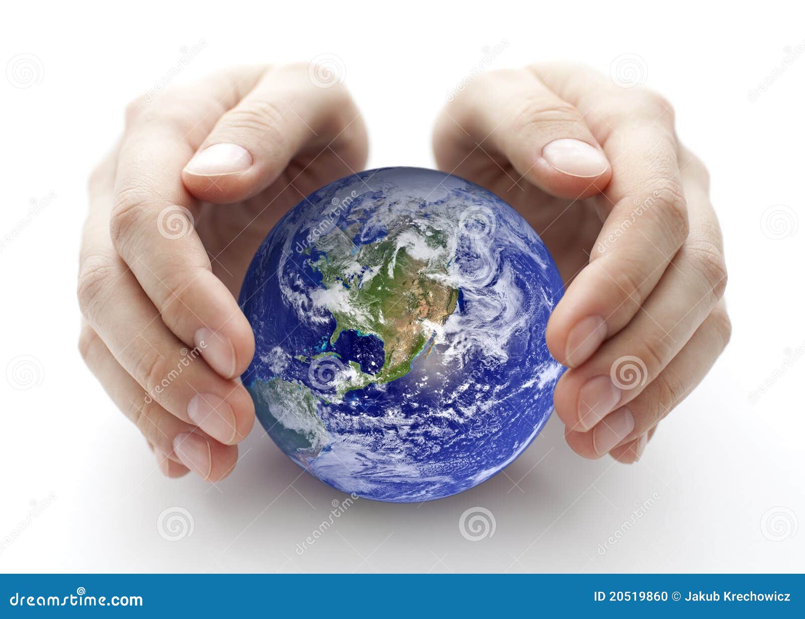 Protect the Earth stock photo. Image of cover, america - 20519860