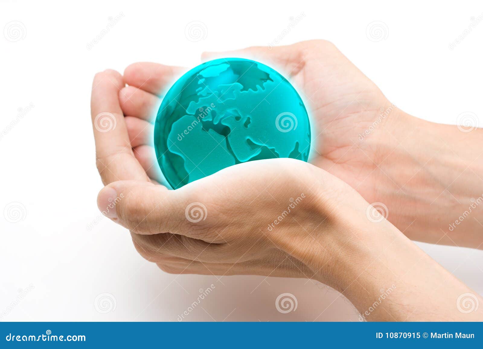 Protect the Earth Concept stock image. Image of hand - 10870915