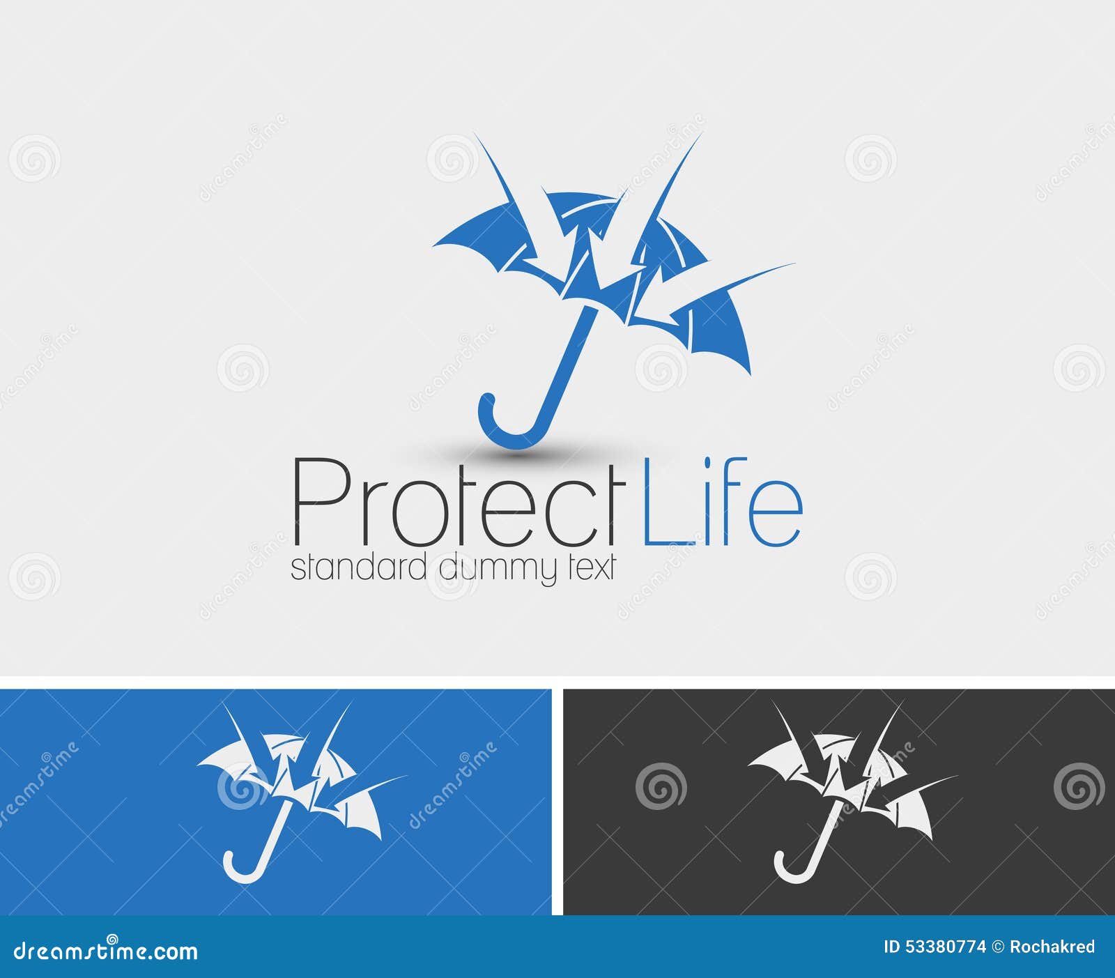 Protect Life stock vector. Illustration of doctor, human - 53380774