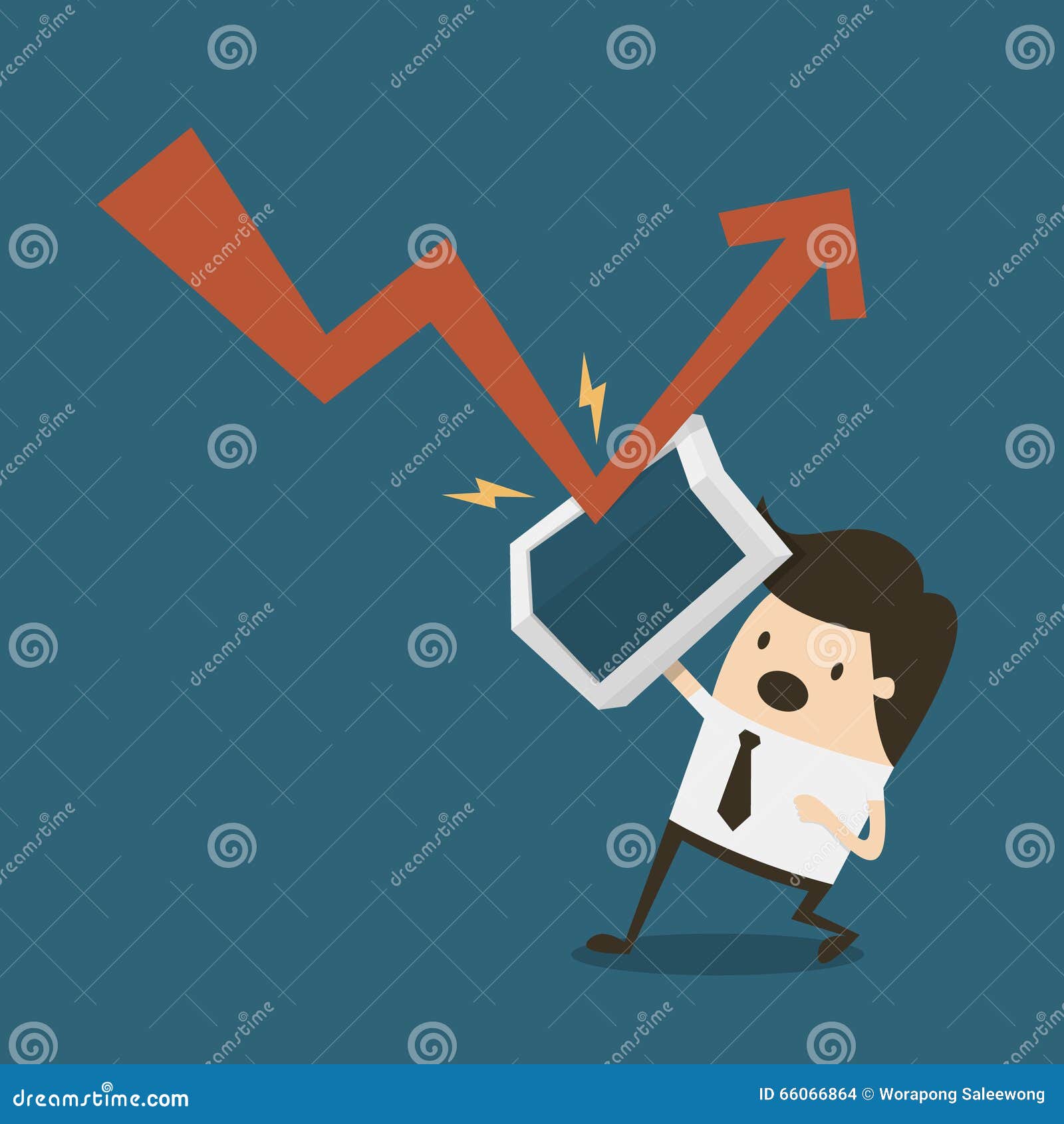 Protect stock vector. Illustration of plan, concept, business - 66066864