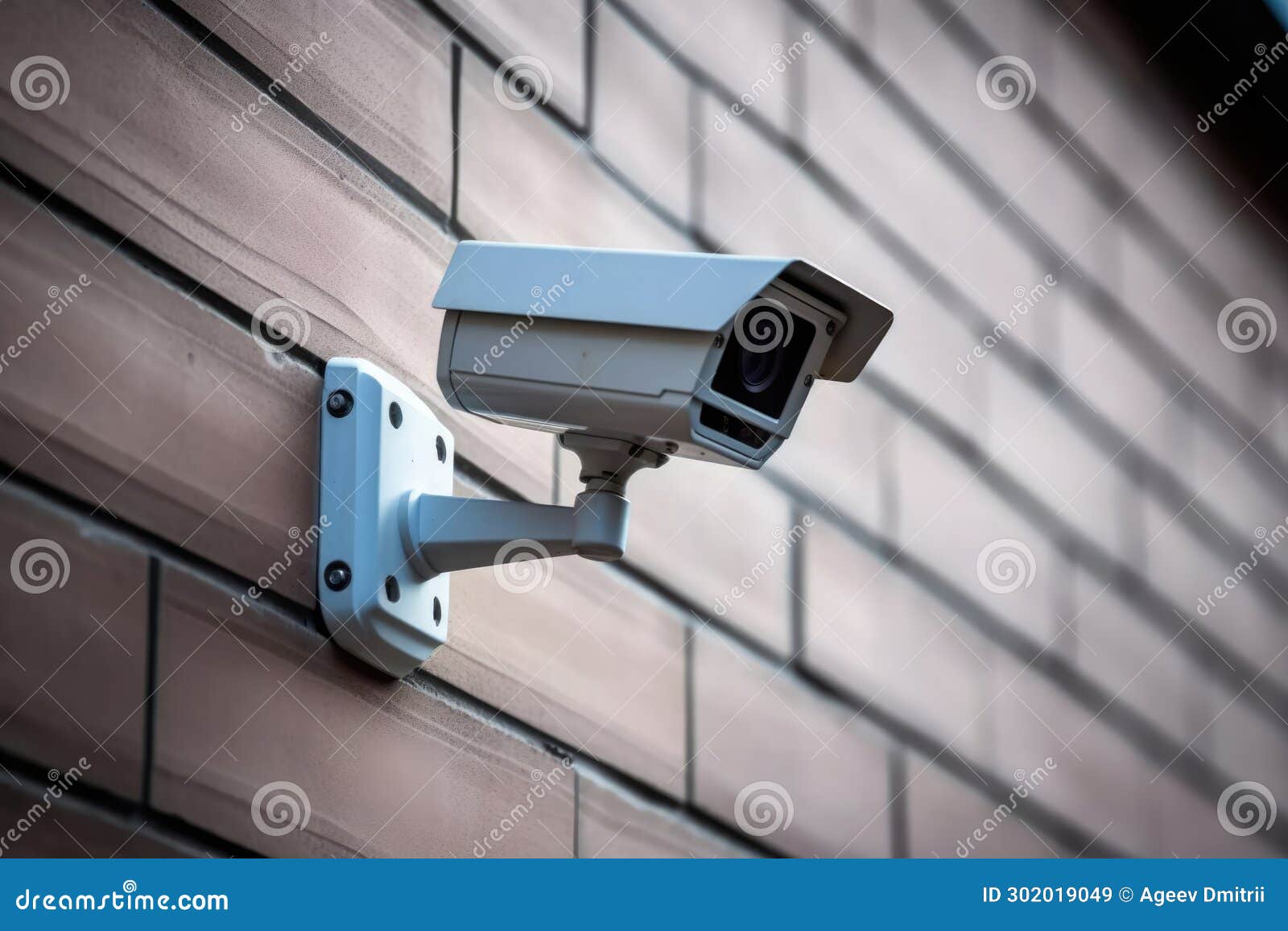 Protect Safety Camera Surveillance Secure Stock Image - Image of ...