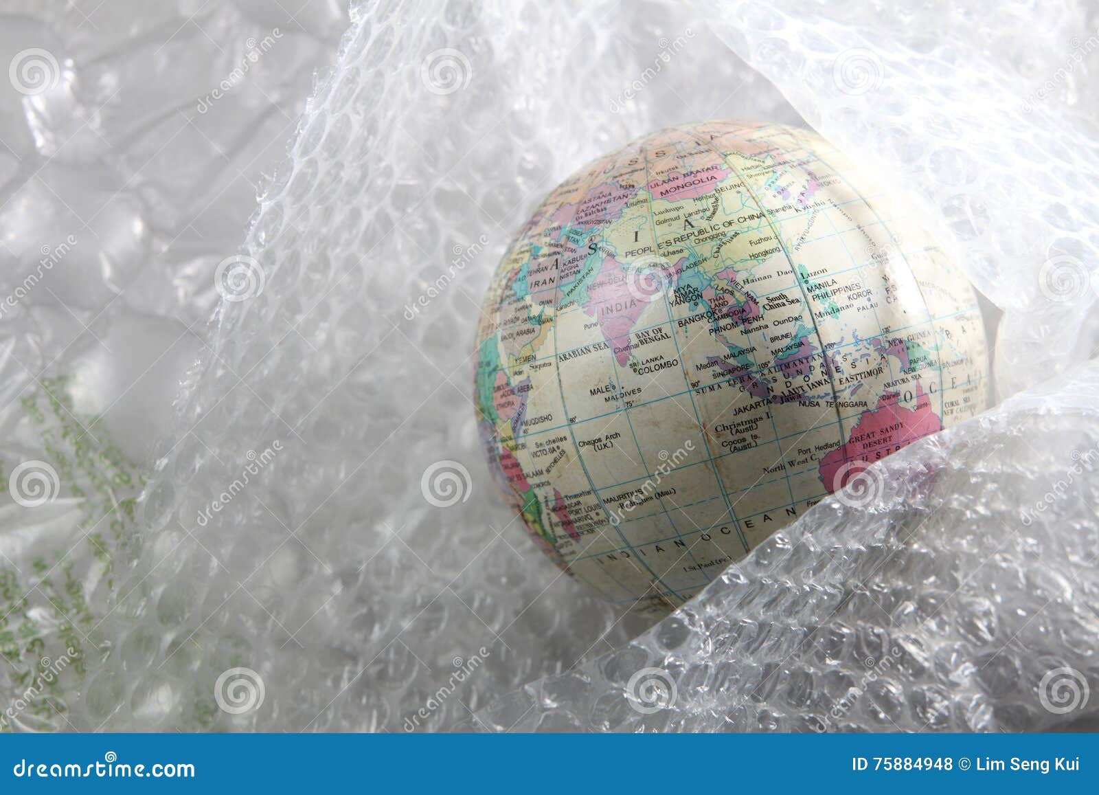 Protect the world stock photo. Image of protection, global - 75884948