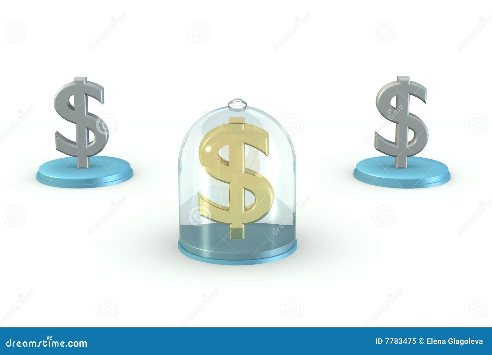 Protect your dollar stock illustration. Illustration of retain - 7783475