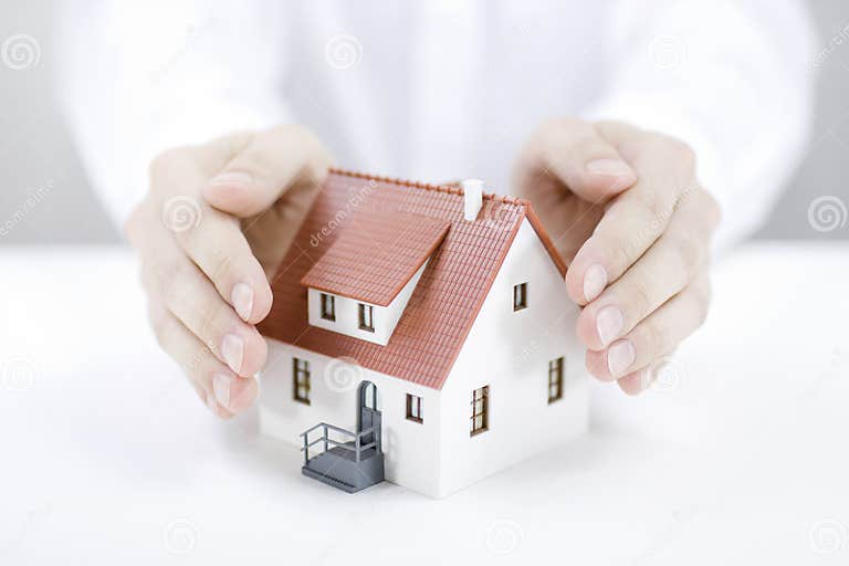 Protect Your House stock image. Image of development - 15956011
