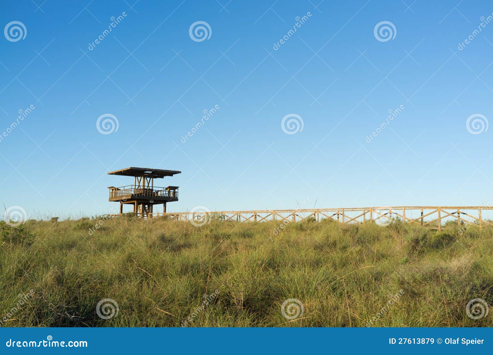 Protected Area Observation Point Stock Image - Image of spain ...