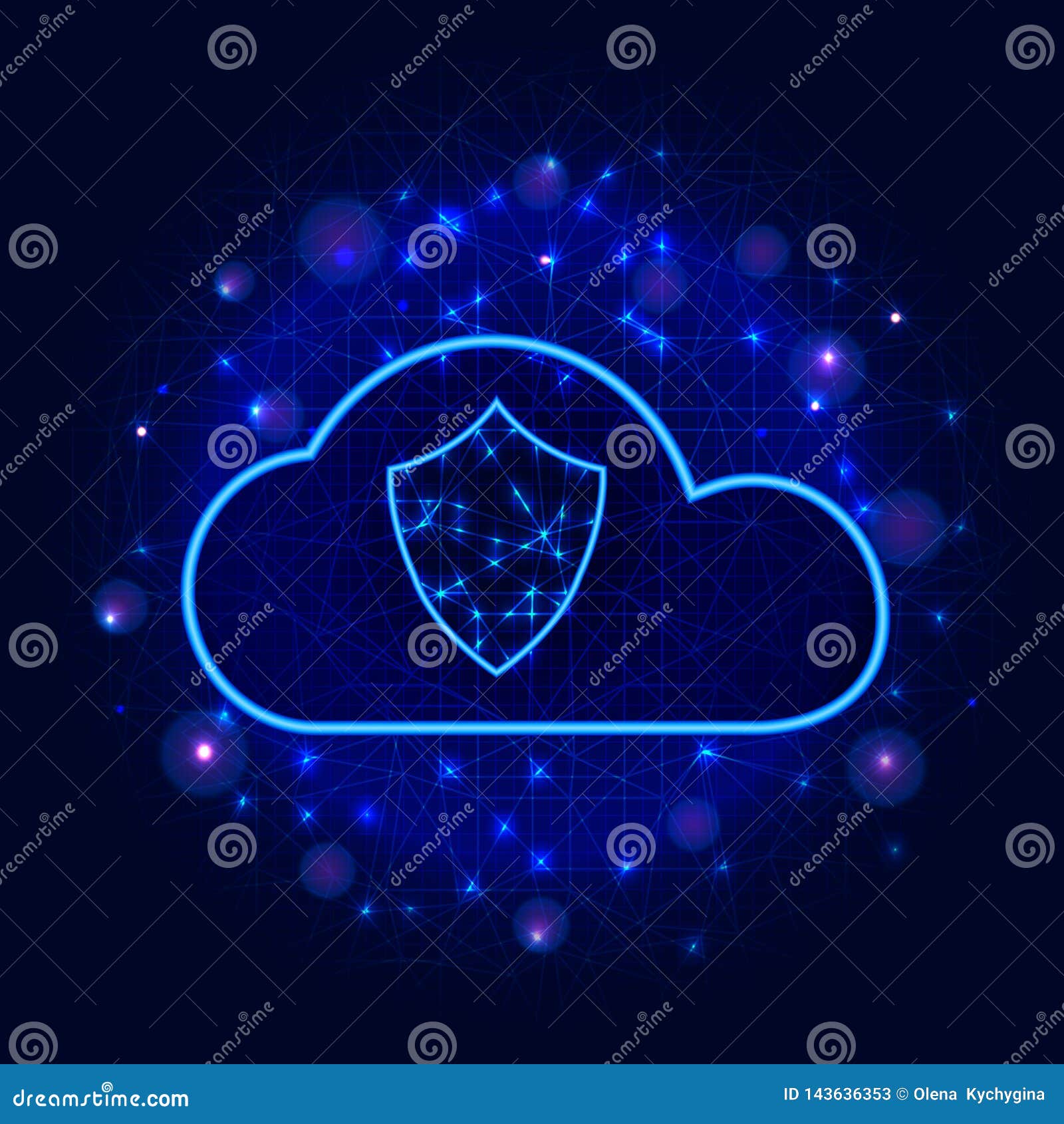 Protected Cloud Data Storage Technology Design. Cyber Security Business ...