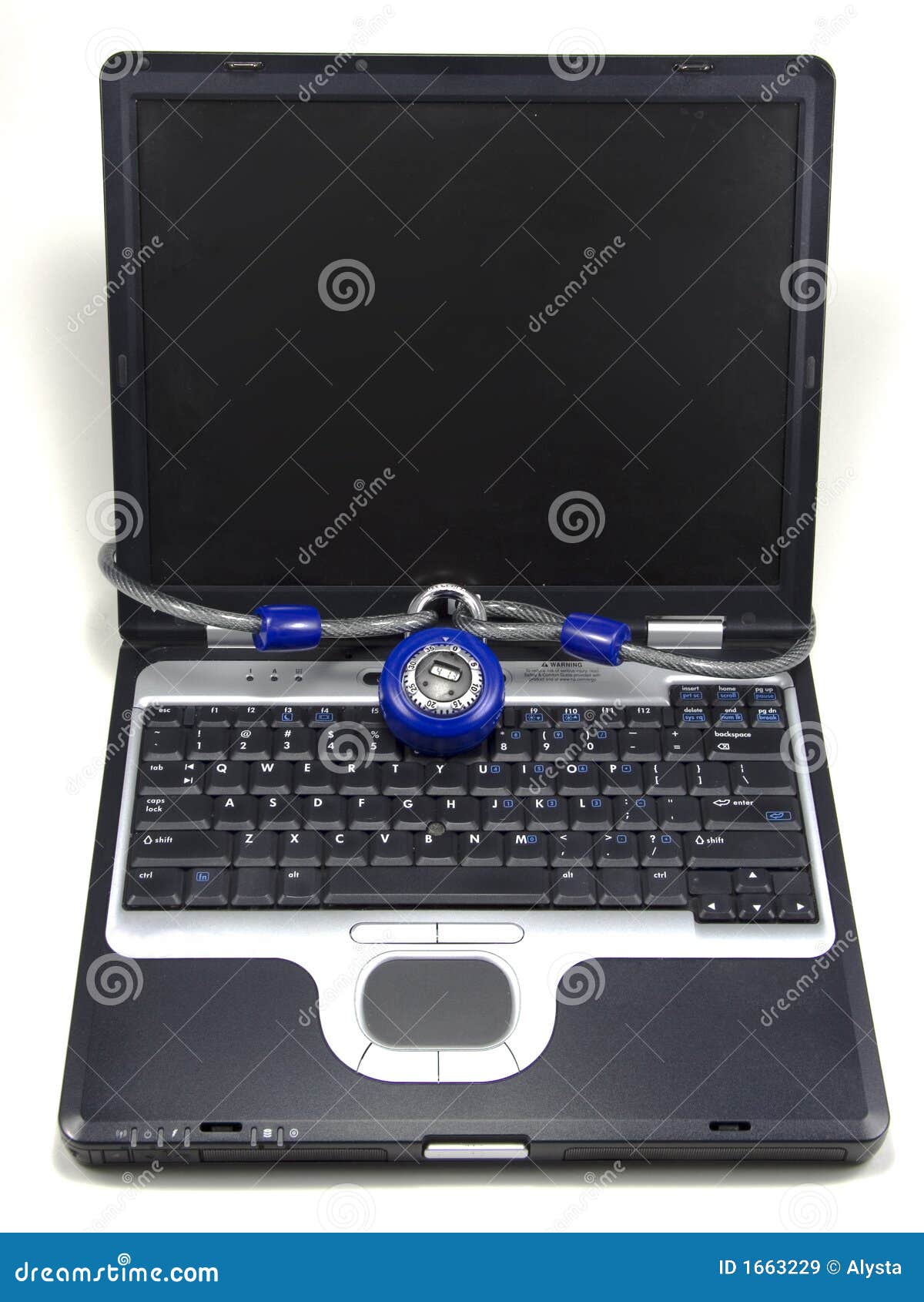 Protected Computer stock image. Image of hackers, security - 1663229