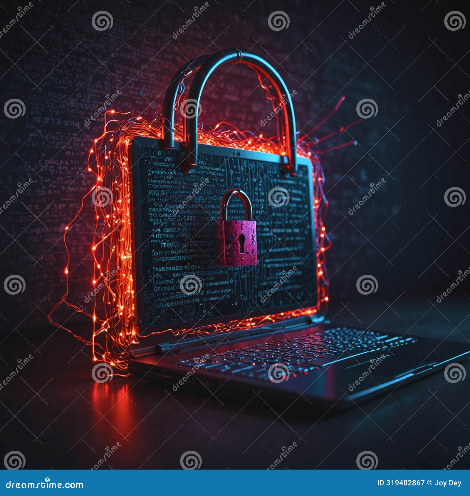 Protected Digital Information with Secure Cyber Security, Ransomware ...