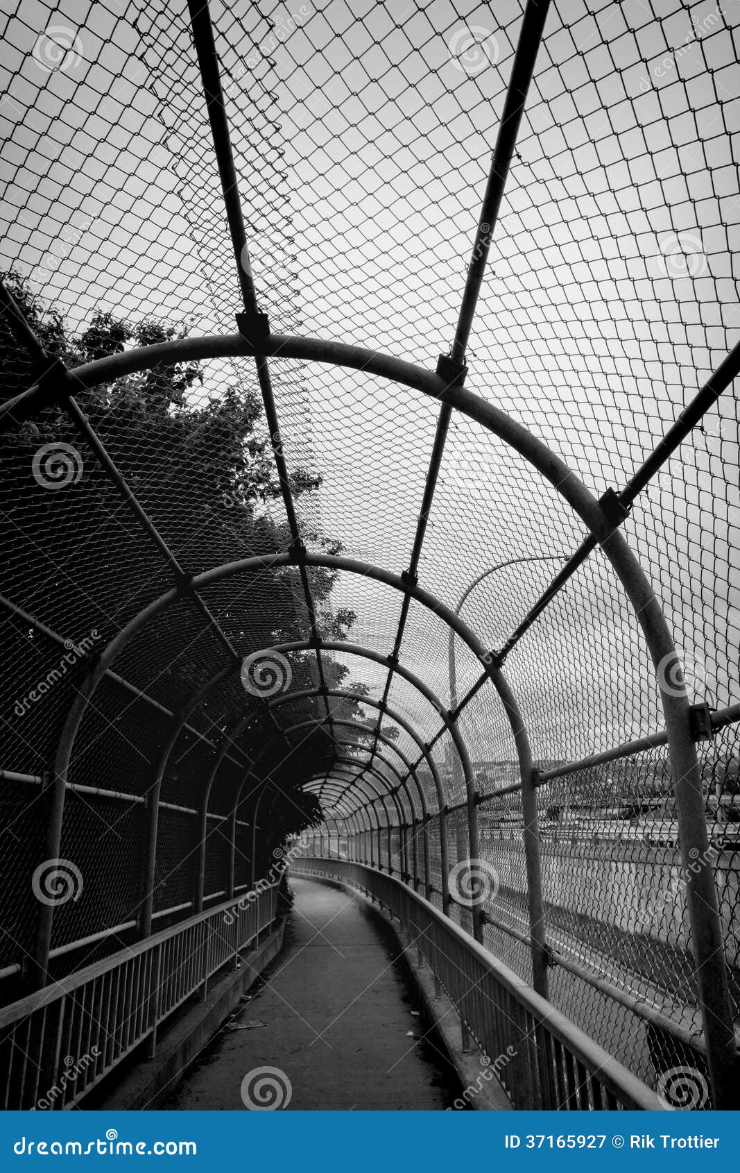 Protected walkway stock image. Image of sidewalk, fence - 37165927 Protected walkway stock image. Image of sidewalk, fence - 37165927