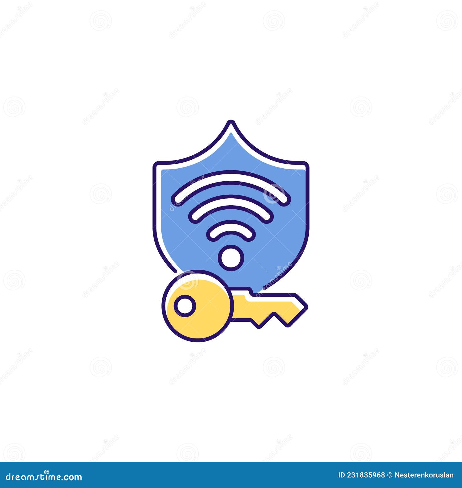 Secure Wireless Network Devices Royalty-Free Illustration ... Secure Wireless Network Devices Royalty-Free Illustration ...