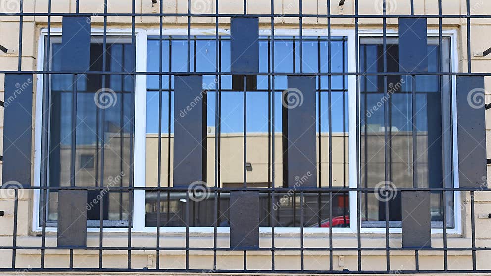 Protected window stock image. Image of prevention, security - 52436319