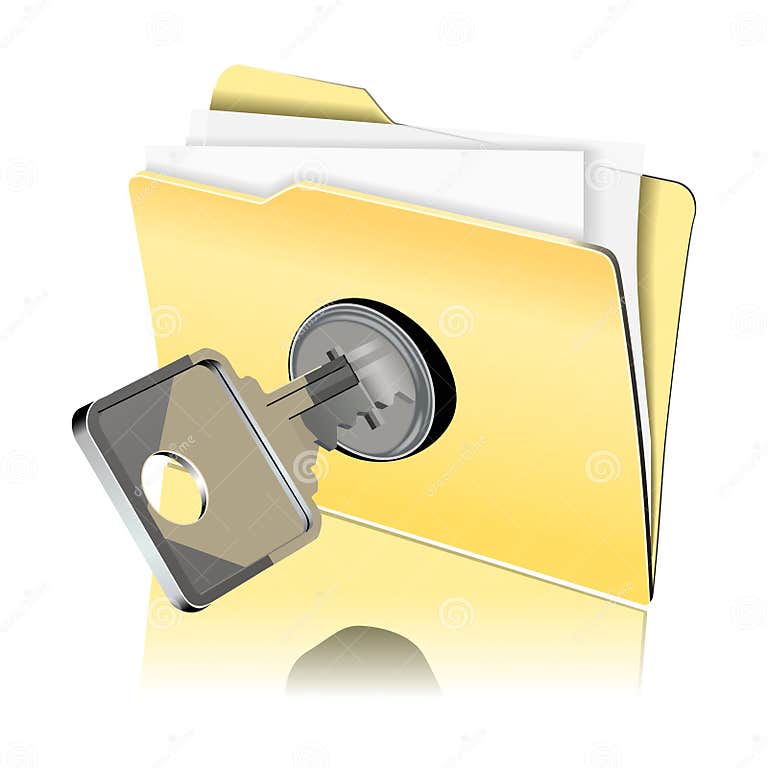 Protecting the data icon stock vector. Illustration of reveal - 15342315