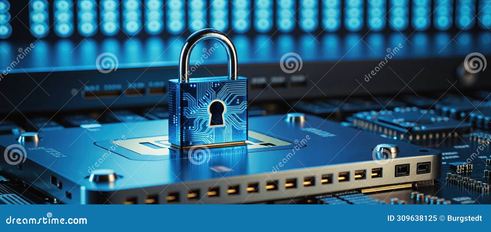 Protecting Data and Maintaining Privacy with Security Concept - Padlock ... Protecting Data and Maintaining Privacy with Security Concept - Padlock ...