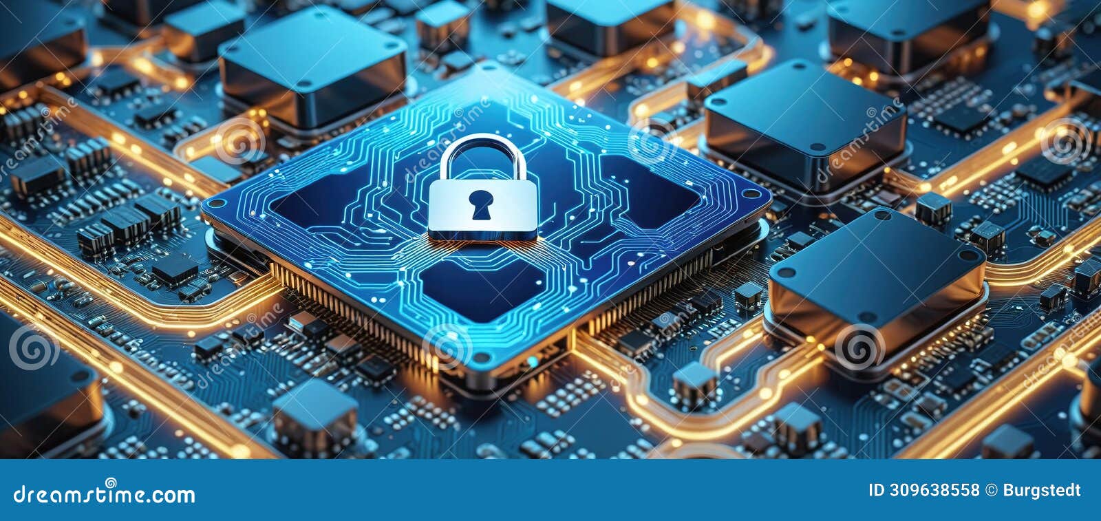 Protecting Data and Maintaining Privacy with Security Concept - Padlock ...