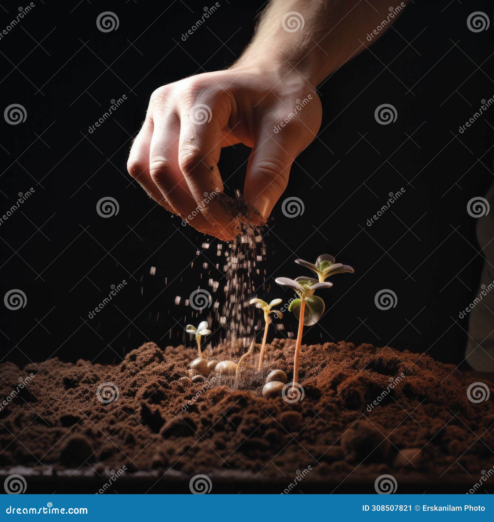 Protecting the Environment by Planting Plants and Trees is a Concept To ...