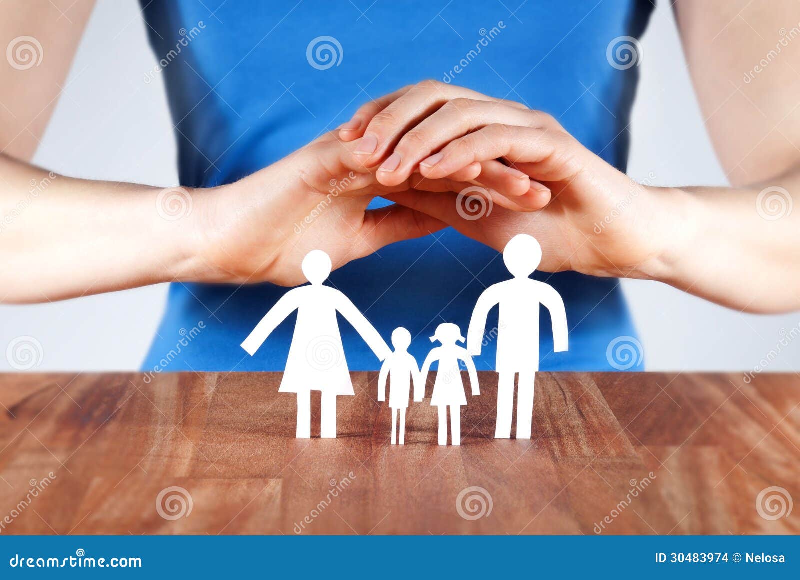 Protecting a family stock photo. Image of nursemaid, build - 30483974