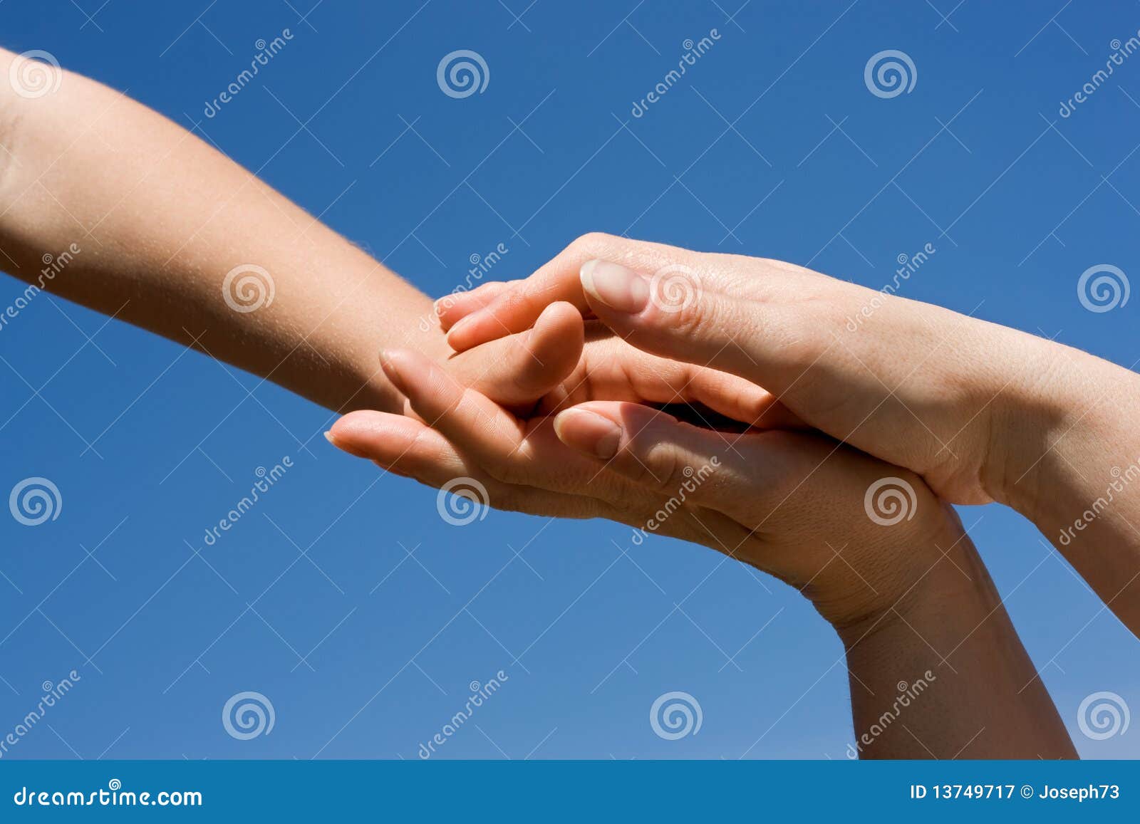 Protecting hands stock image. Image of female, communication - 13749717