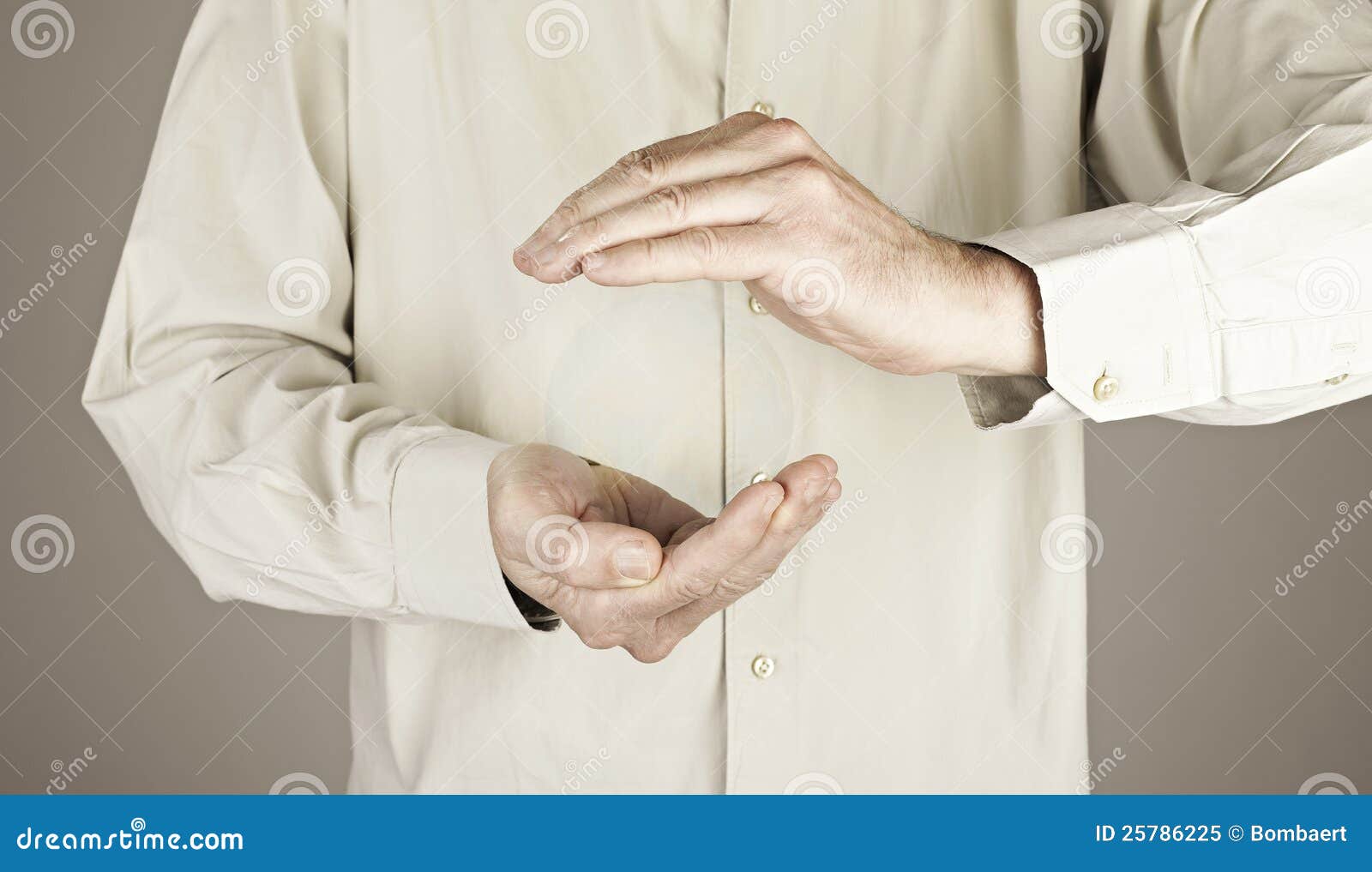 Protecting hands stock image. Image of businessman, holding - 25786225