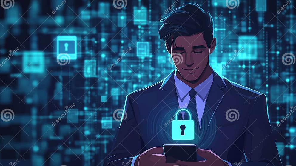 Protecting Personal Information with Advanced Digital Security Padlock ...