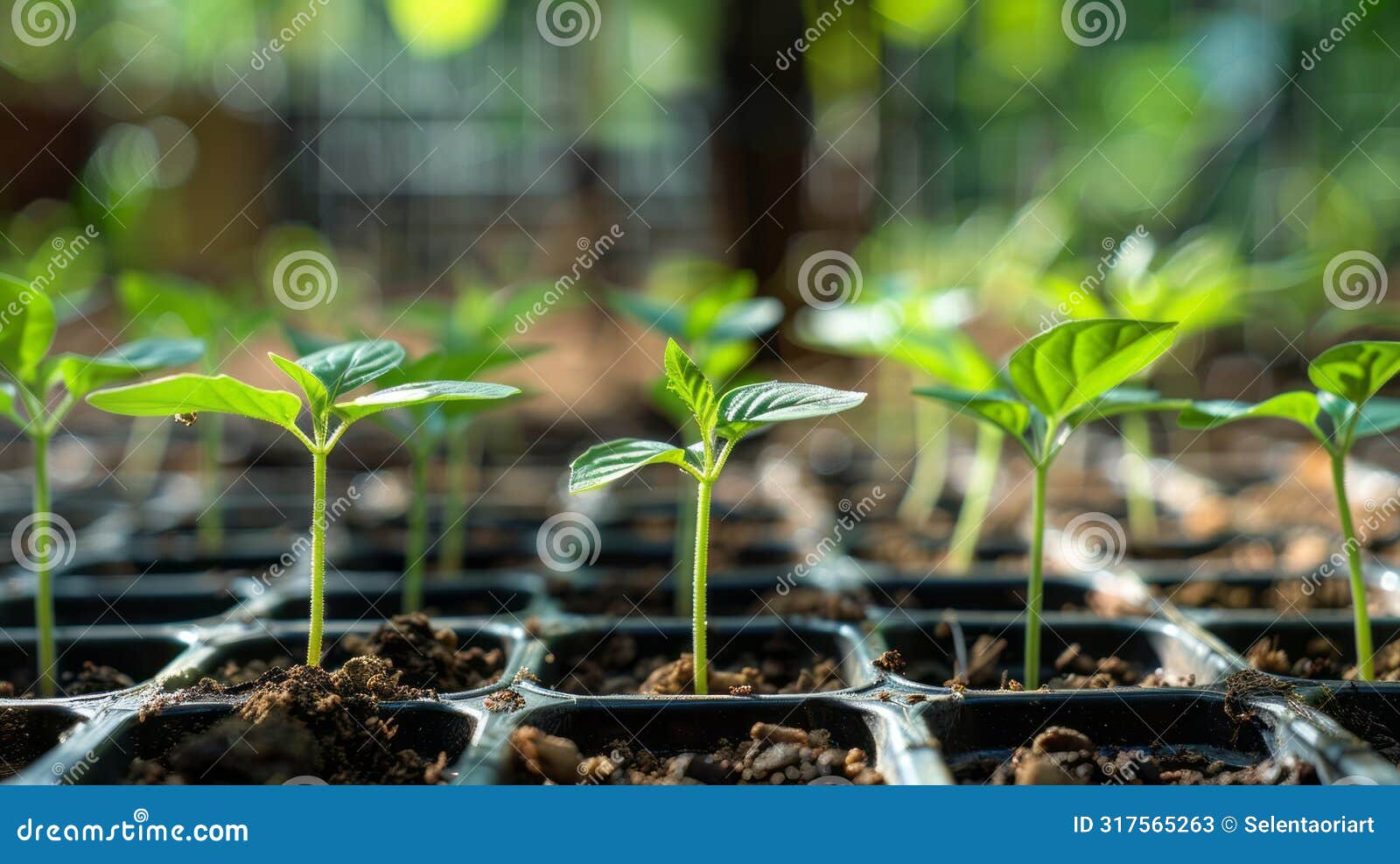 Protecting Propagated Plants from Pests and Diseases Stock Illustration ...