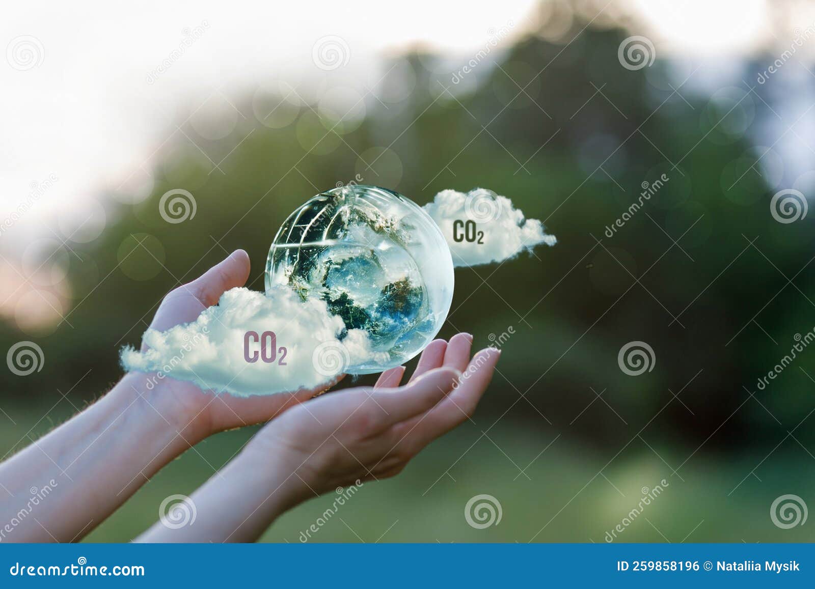 Protecting the World from Air Pollution Stock Photo - Image of copy ...