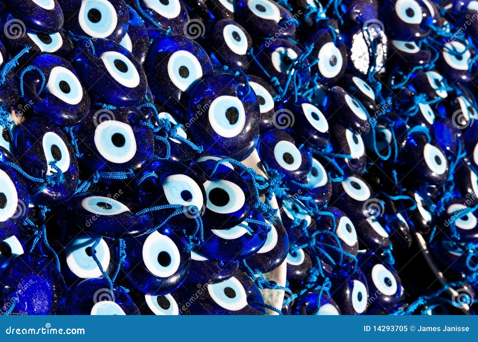 Protection Against the Evil Eye Stock Image - Image of necklaces ...