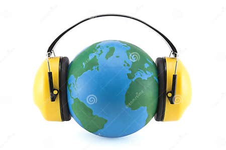 Protection against noise stock photo. Image of acoustical - 14266160