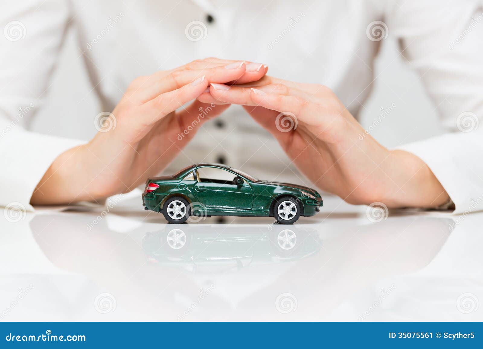 Protection of car stock image. Image of palm, hand, brainchild - 35075561
