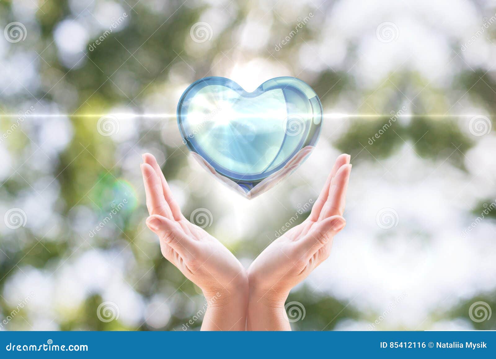 Protection and Care of the Heart. Stock Illustration - Illustration of ...