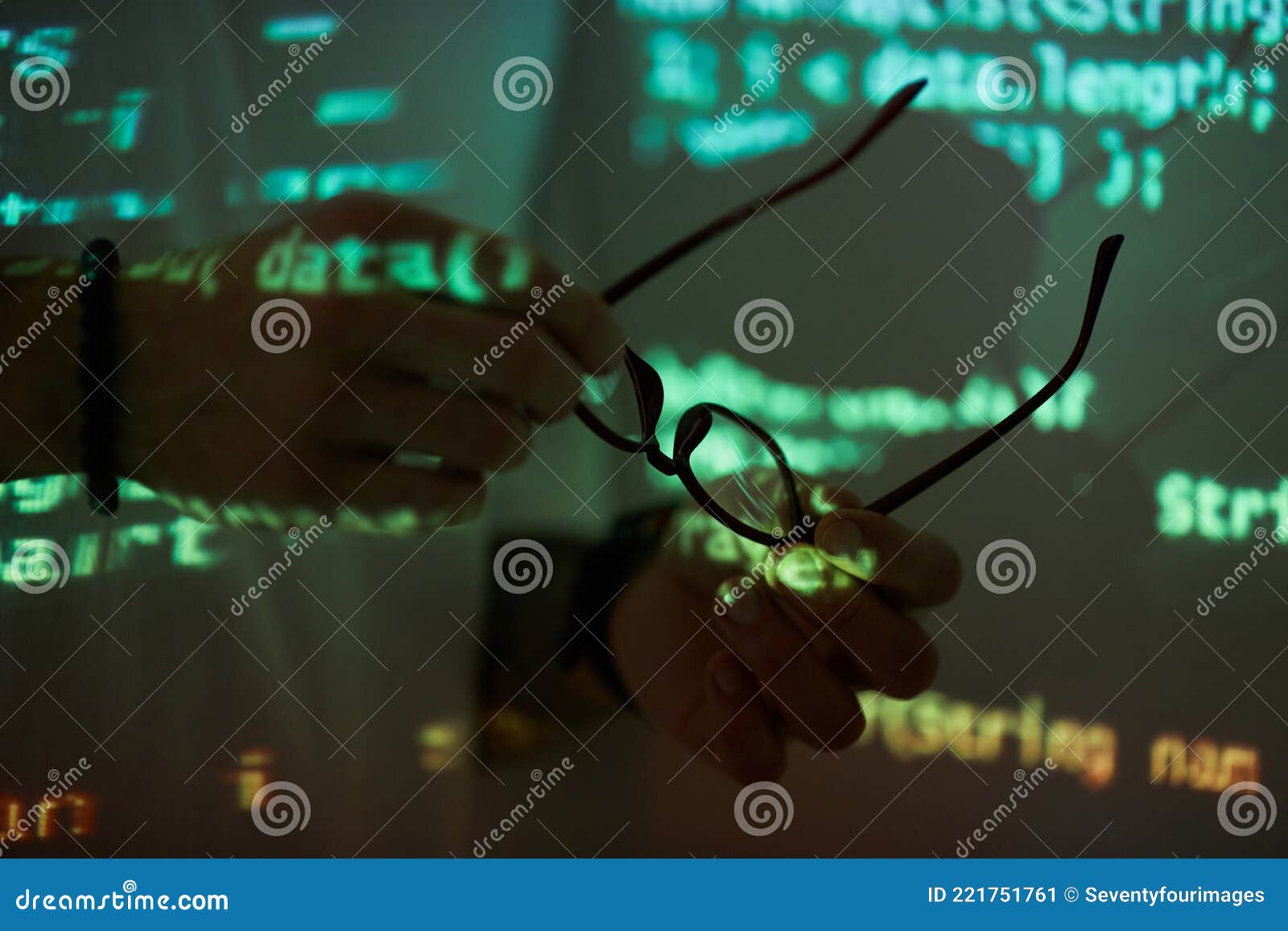 Protection from Computer Screen Stock Image - Image of computer ...
