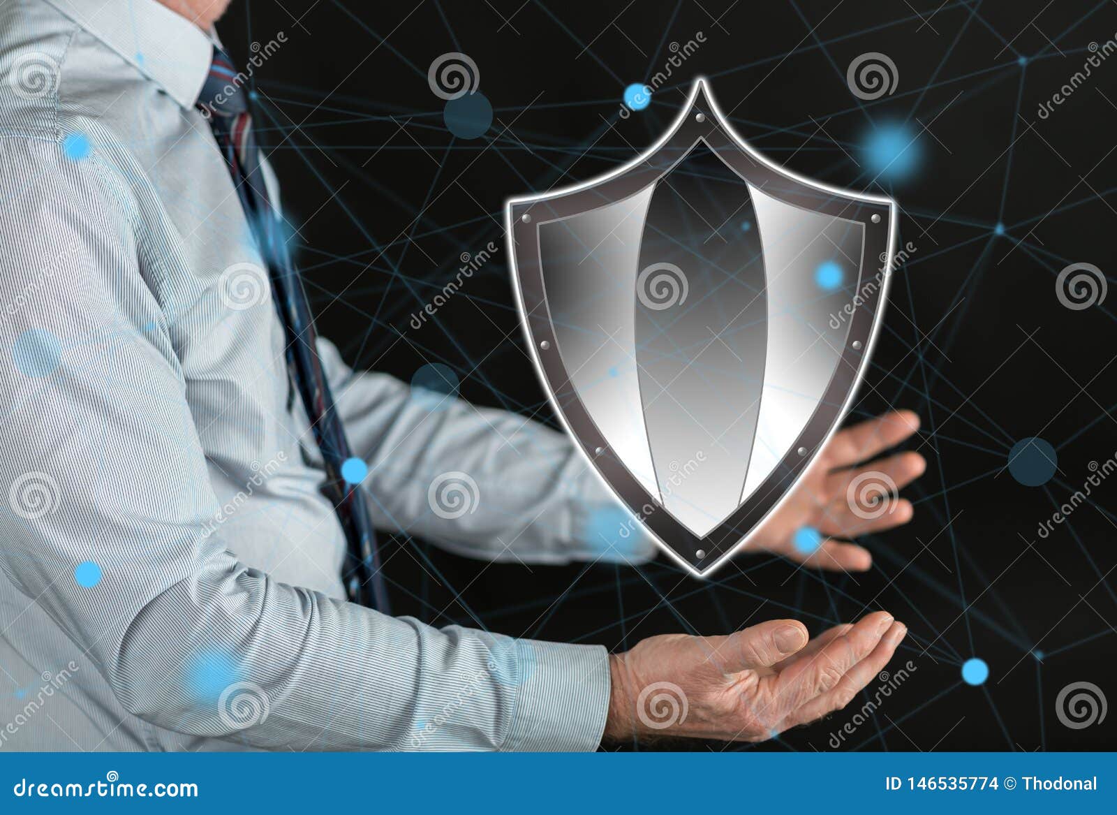 Concept of protection stock photo. Image of icon, business - 146535774