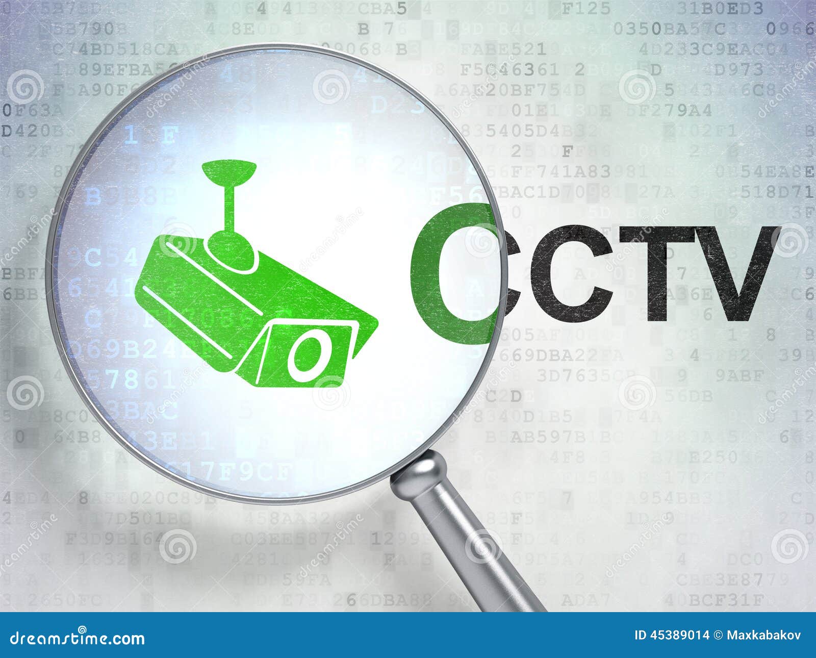 Protection Concept: Cctv Camera and CCTV with Optical Glass Stock ...