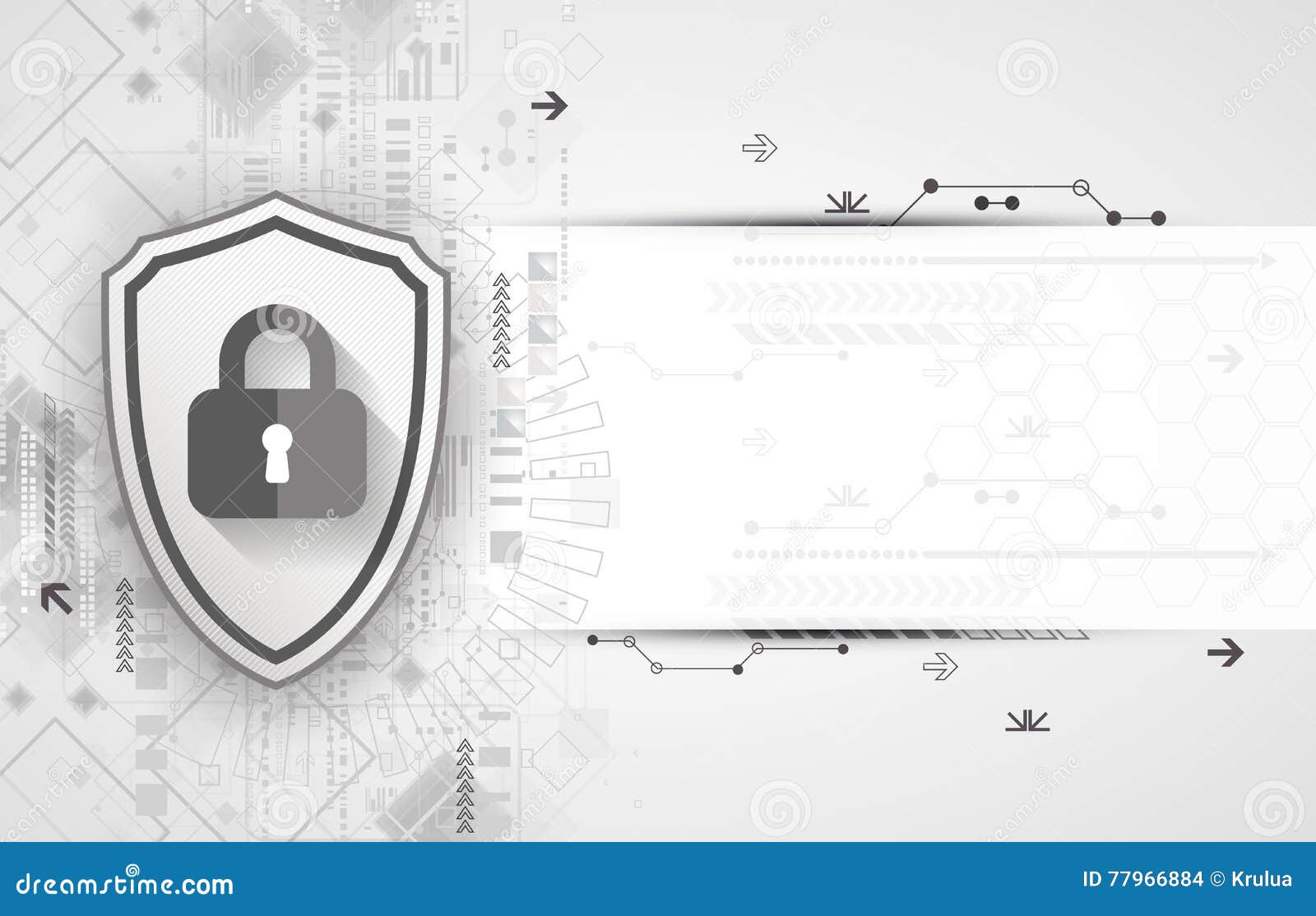 Protection Concept of Digital and Technological. Stock Vector ...