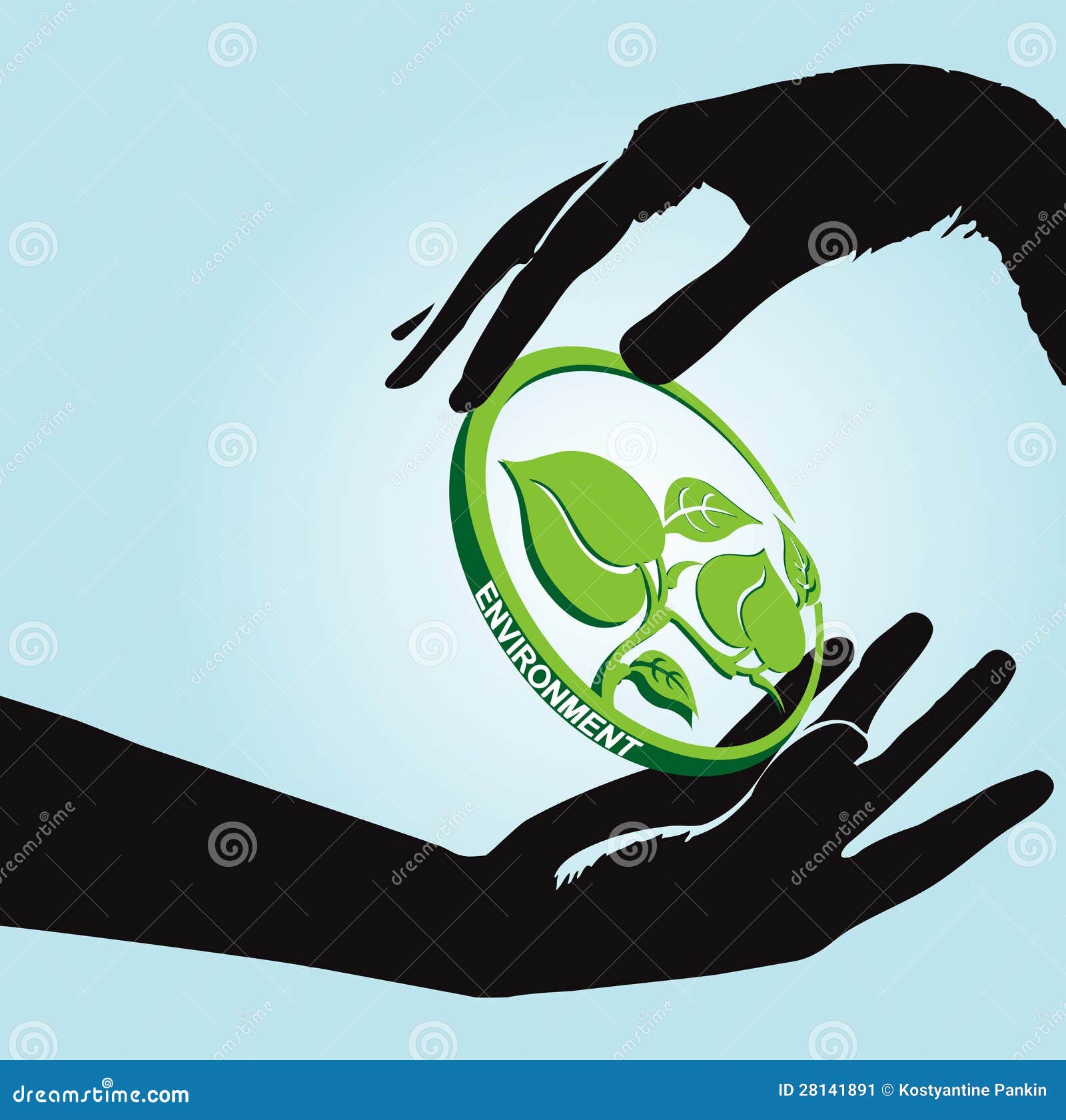 Protection of the Environment Stock Vector - Illustration of business ...