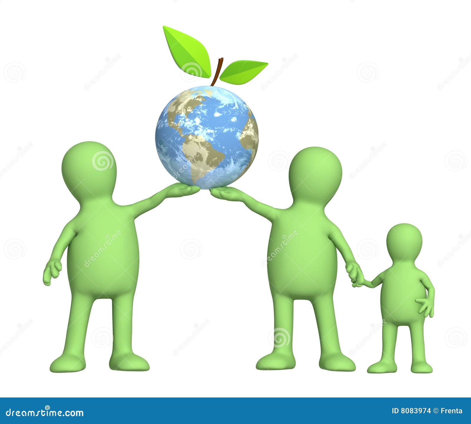 Protection of an Environment Stock Illustration - Illustration of earth ...