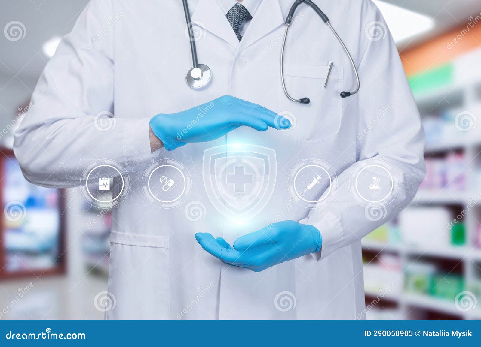 Of Protection and Health Protection with the Help of Medicines Stock ...