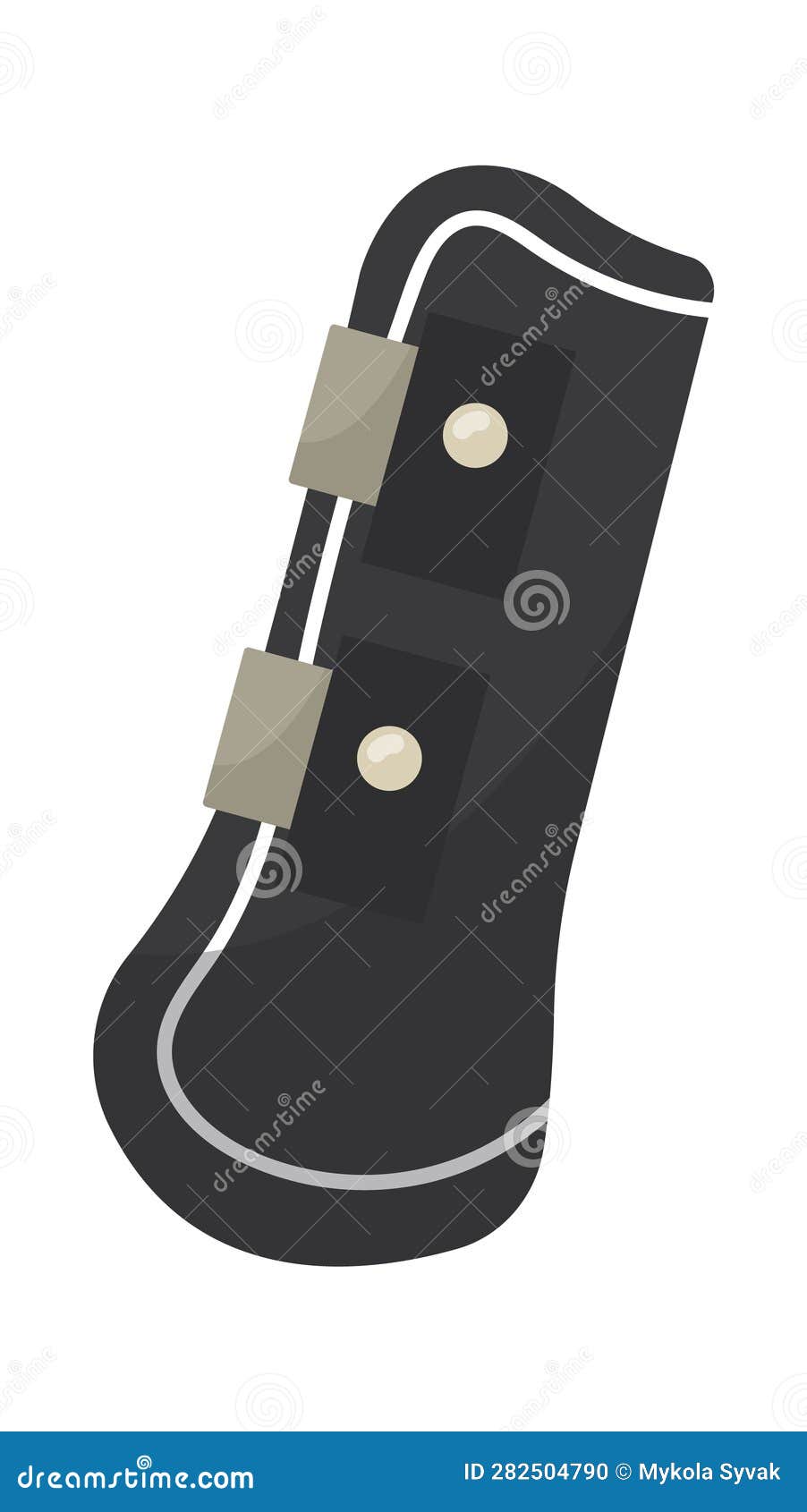 Protection Horse Boot stock vector. Illustration of boot - 282504790