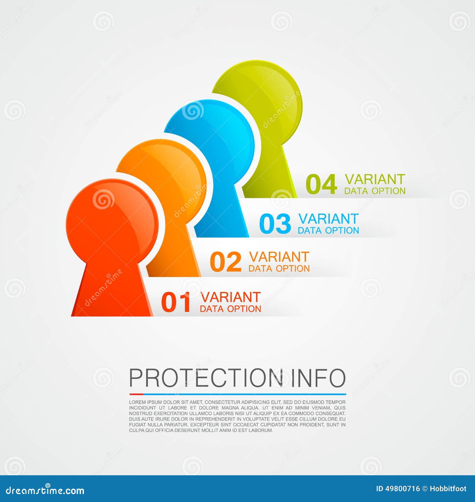 Protection info stock vector. Illustration of door, open - 49800716