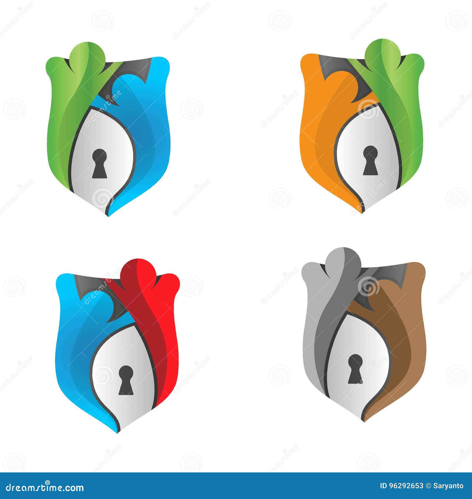 Protection Life Icon. Vector Illustration Stock Vector - Illustration ...