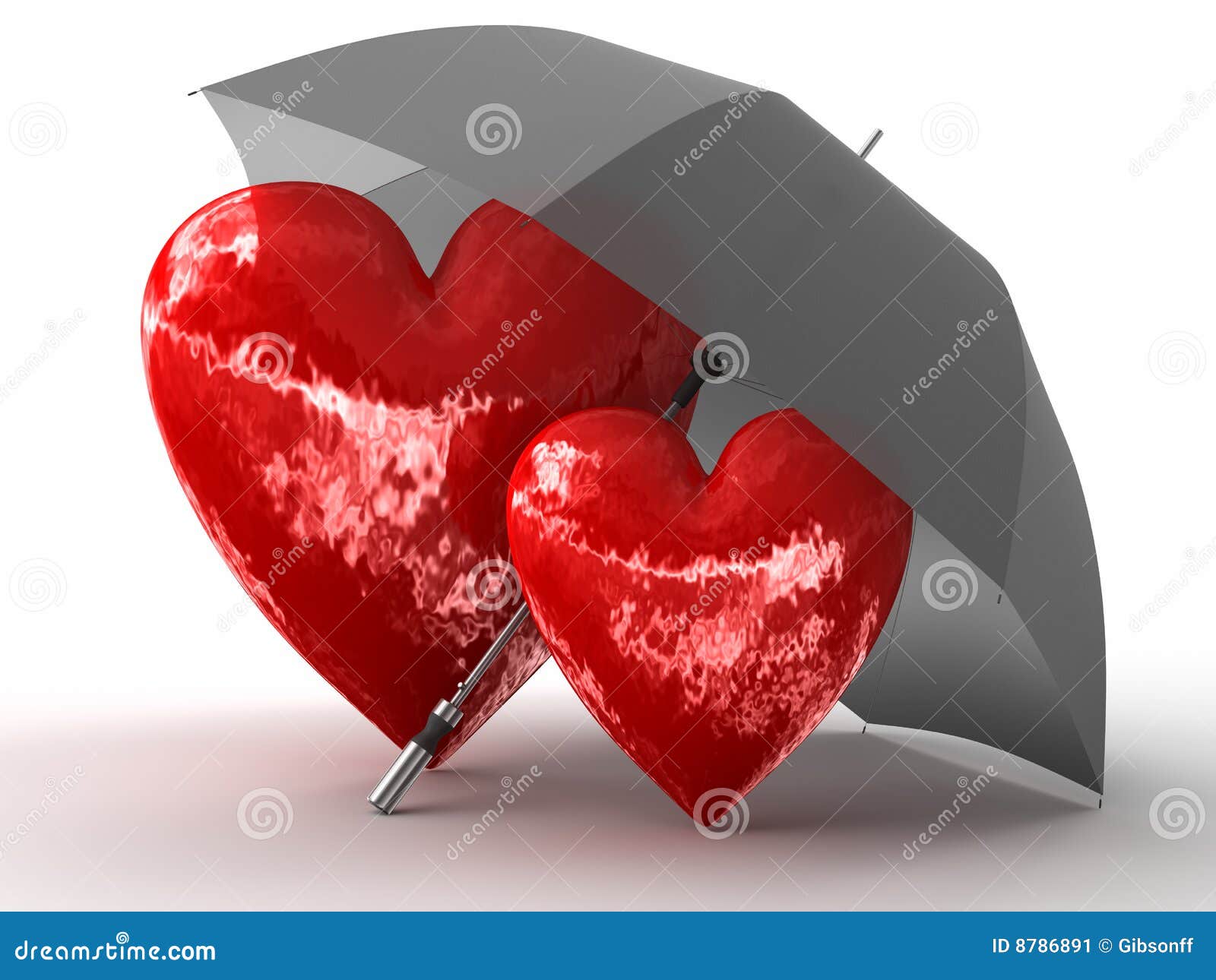 Protection of love stock illustration. Illustration of safety - 8786891