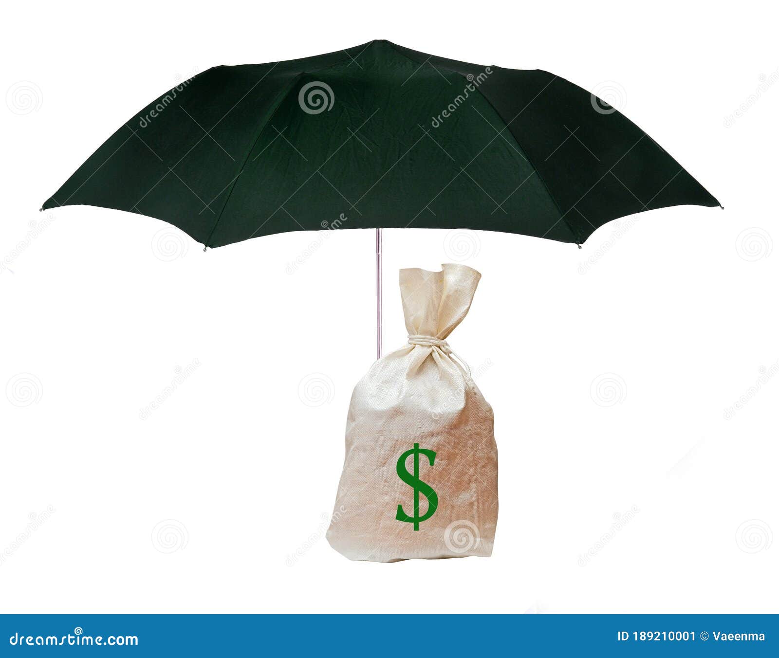 Protection of Money by Umbrella Stock Image - Image of saving, federal ...