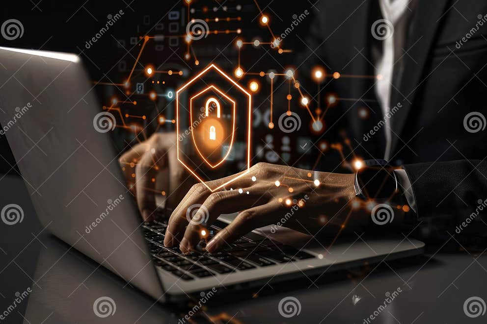 Protection Network Security and Information Security System Concept ...