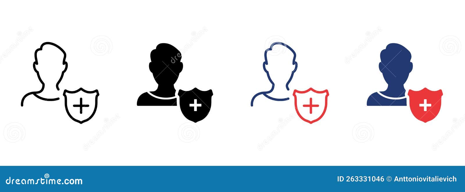 Protection of People Icon Set. Privacy Icon. Employee Security and ...